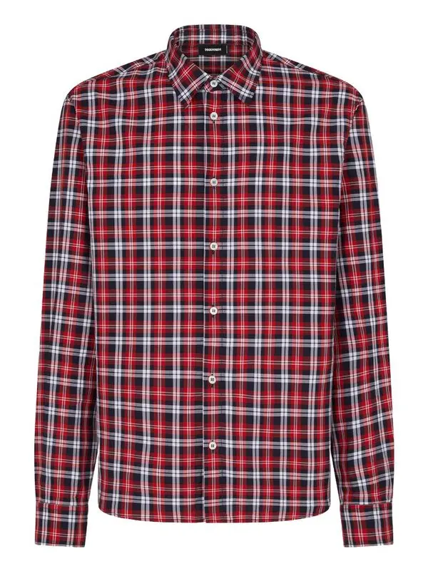 Dsquared2 Canadian Burbs Shirt - Red