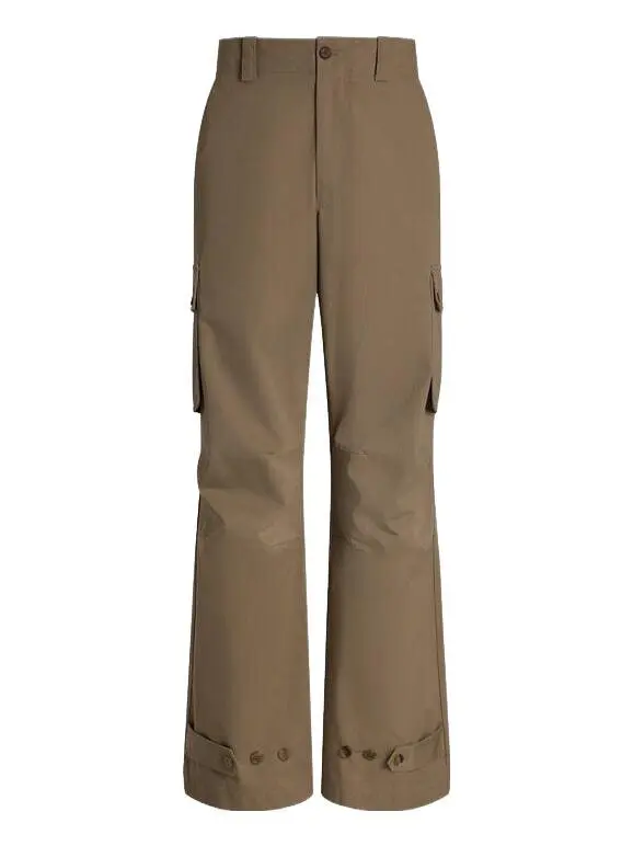 Dolce & Gabbana Straight Leg Cargo Trousers - Brown