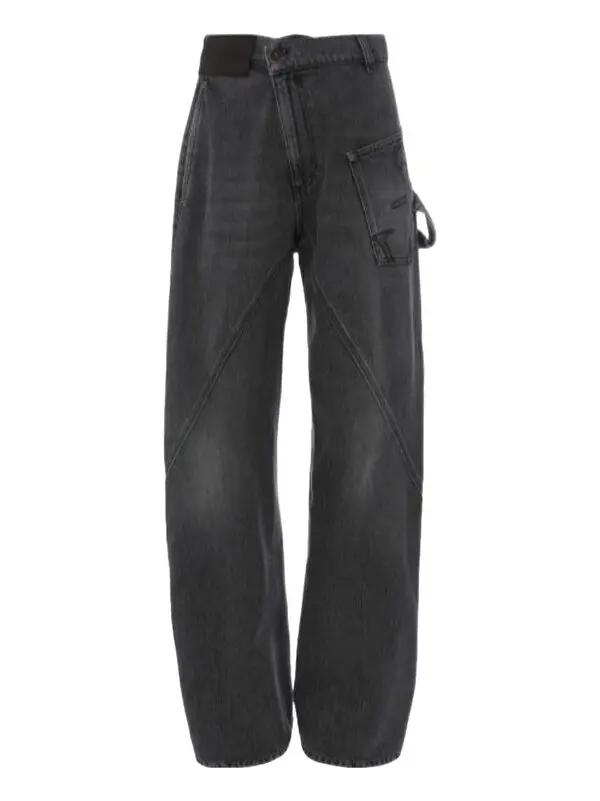 J.W.ANDERSON Twisted Workwear Jeans - Black