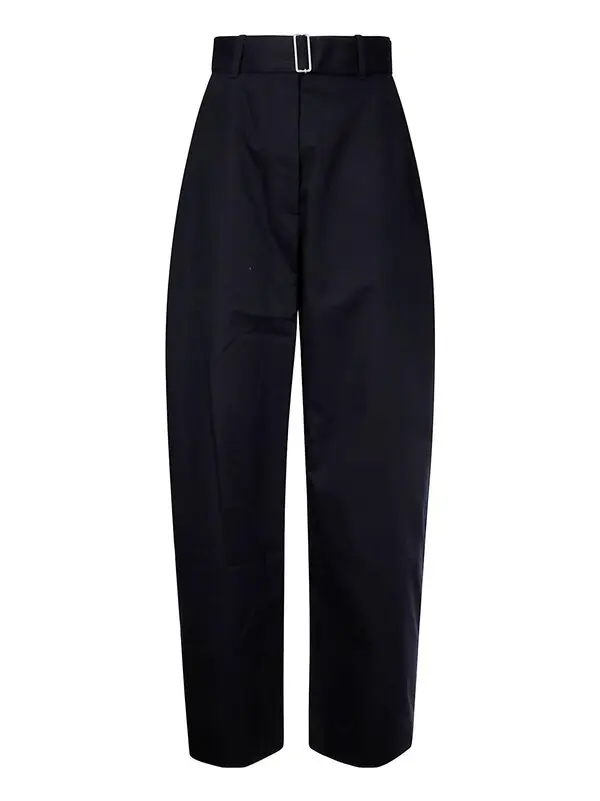 Studio Nicholson Tailored Wide Leg Trousers - Darkestnavy