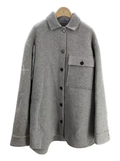 JIL SANDER Freshly Cut Wool Jacket - Grey