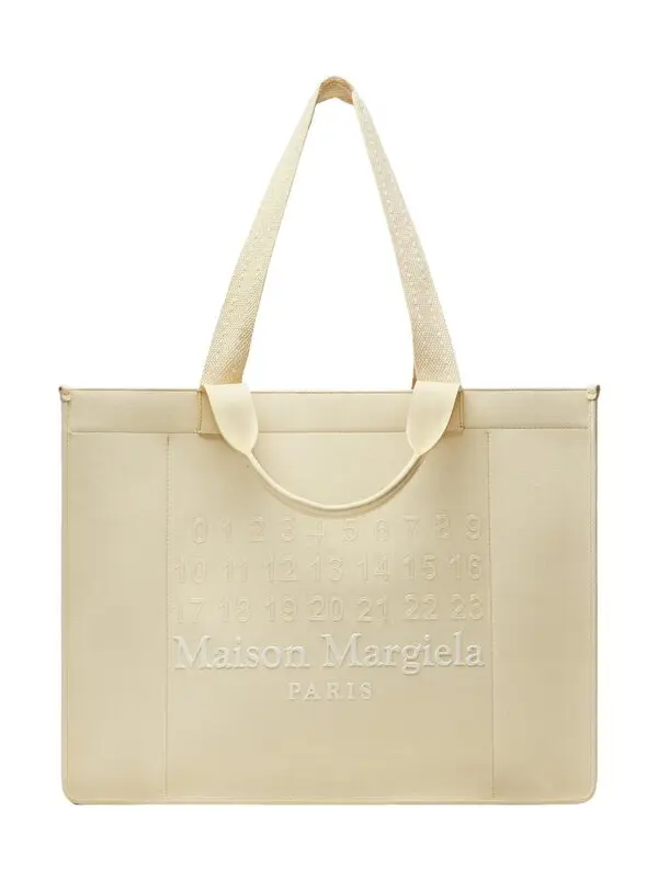 MAISON MARGIELA Large Cabas Tote Bag - Toile