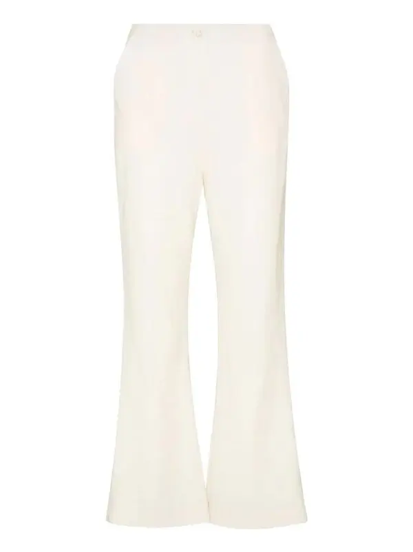 Nanushka Beata Cropped Trousers - White