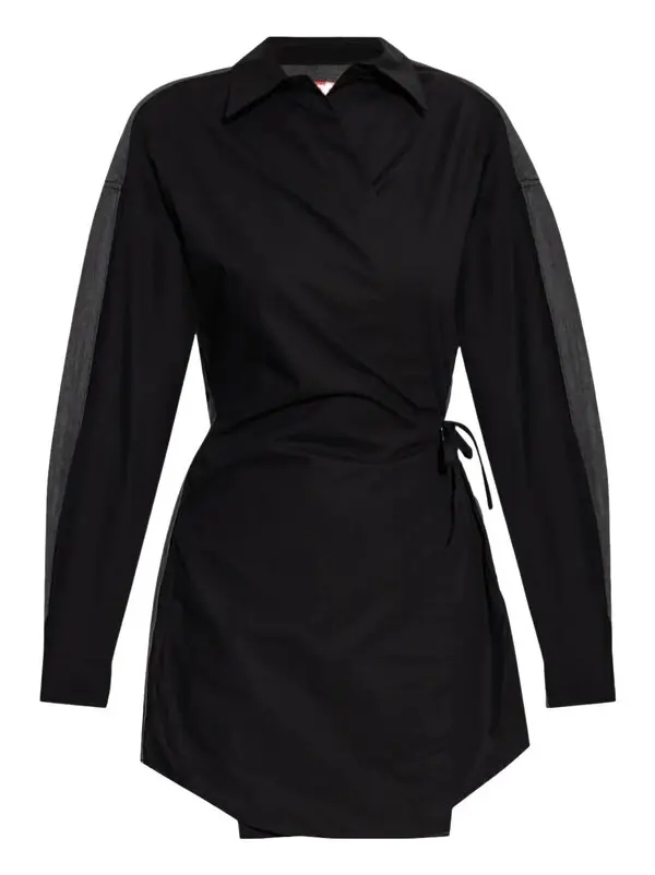DIESEL® D-elphi-den Shirt Dress - Black