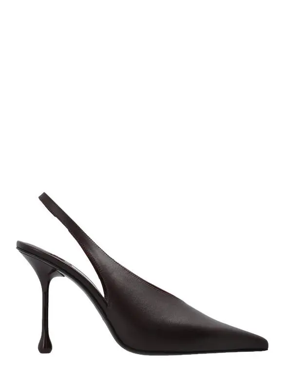 JIMMY CHOO Isa 95 Slingback Pumps - Black