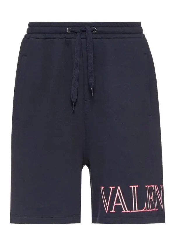 Valentino Garavani Logo Print Drawstring Shorts - No
