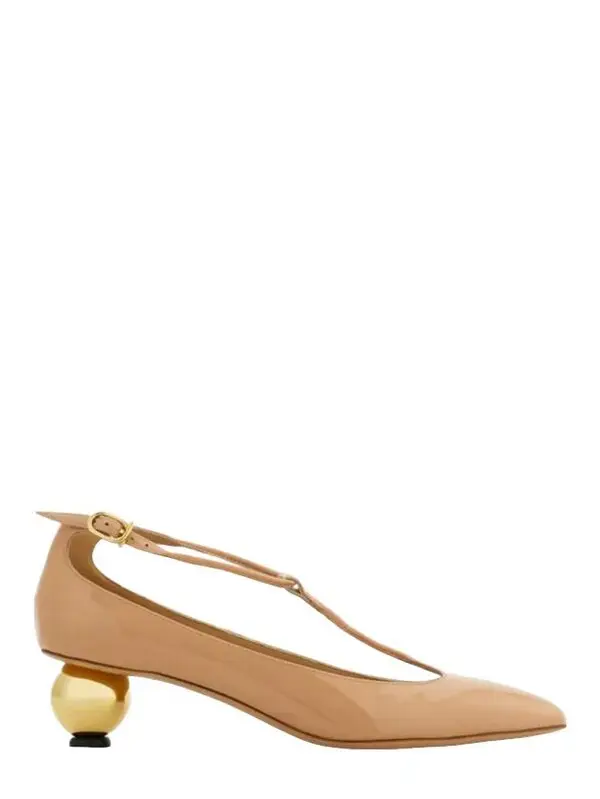 FERRAGAMO Ball-heel T-strap Pumps - Amaretti