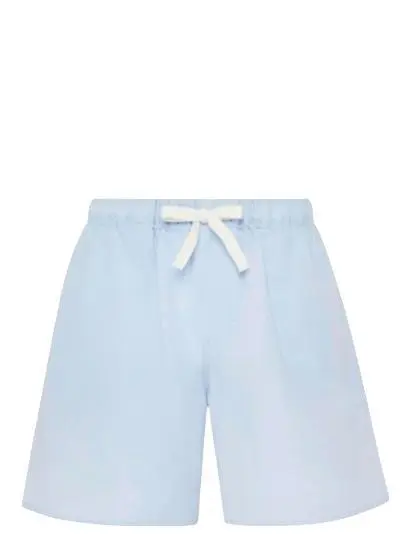 J.W.ANDERSON Printed Drawstring Shorts - Light Blue