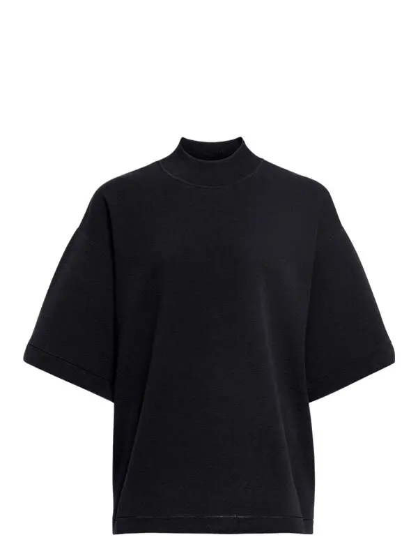 Alaïa Square Short-sleeved T-shirt - Black