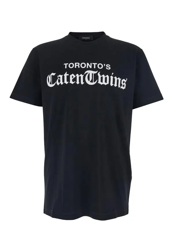 Dsquared2 Toronto Printed T-shirt - Black