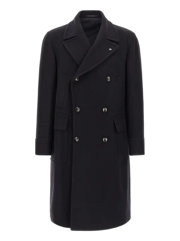 Tagliatore Sherry Double Breasted Coat - Black