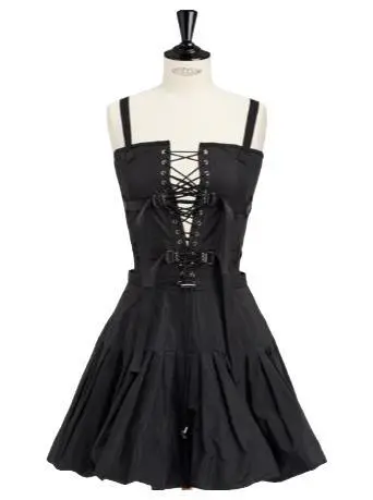 Dior Sleeveless Buckled Dress - Black