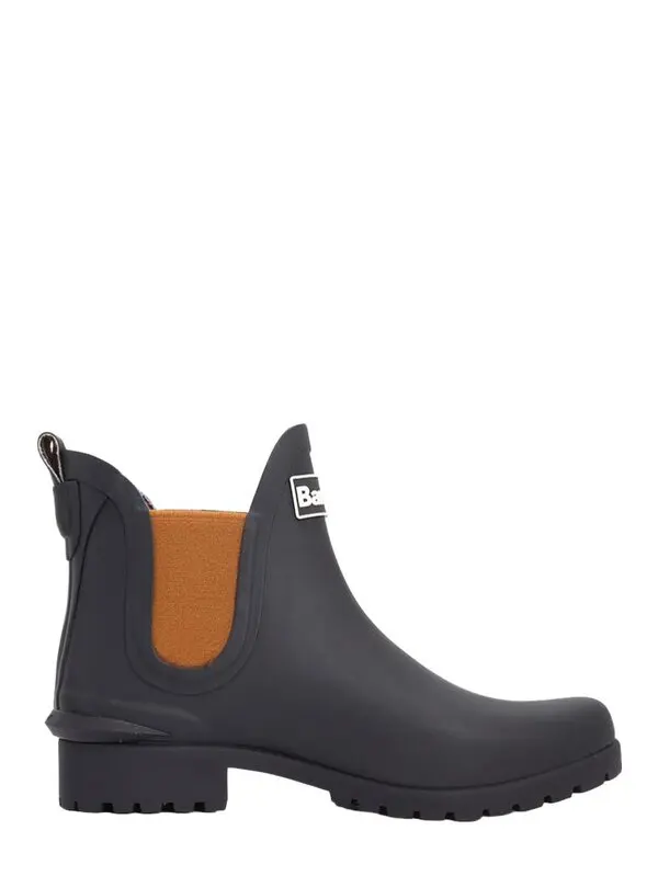 Barbour Logo Chelsea Ankle Boots - Black