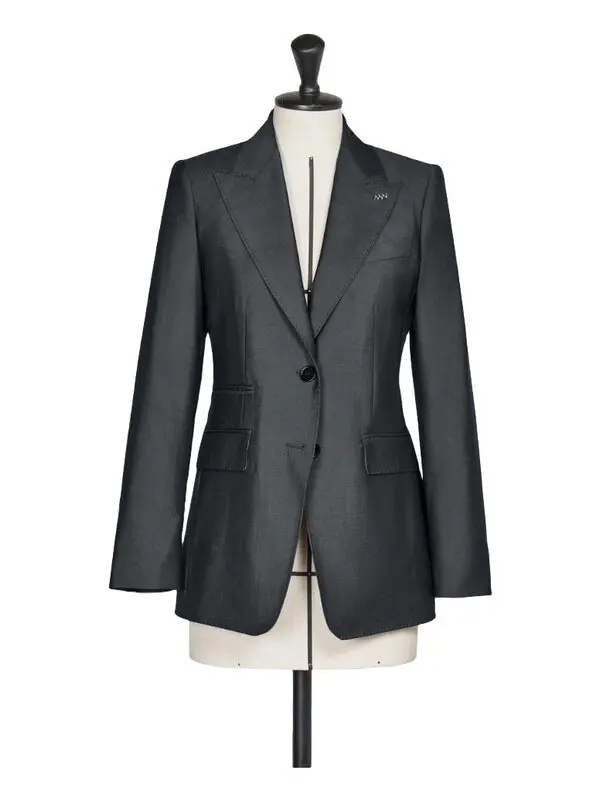 Max Mara Single-breasted Blazer - Gray