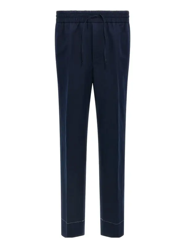 Brioni Asolo Tailored Fit Pants - Blue