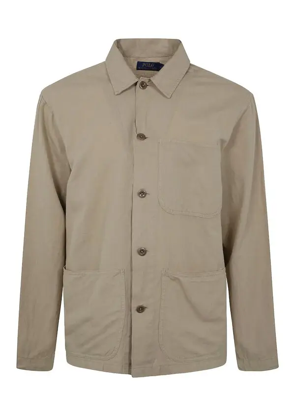 Polo Ralph Lauren Patch-pocket Shirt - Beige