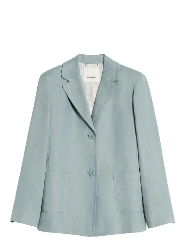 Max Mara Single-breasted Blazer - Green