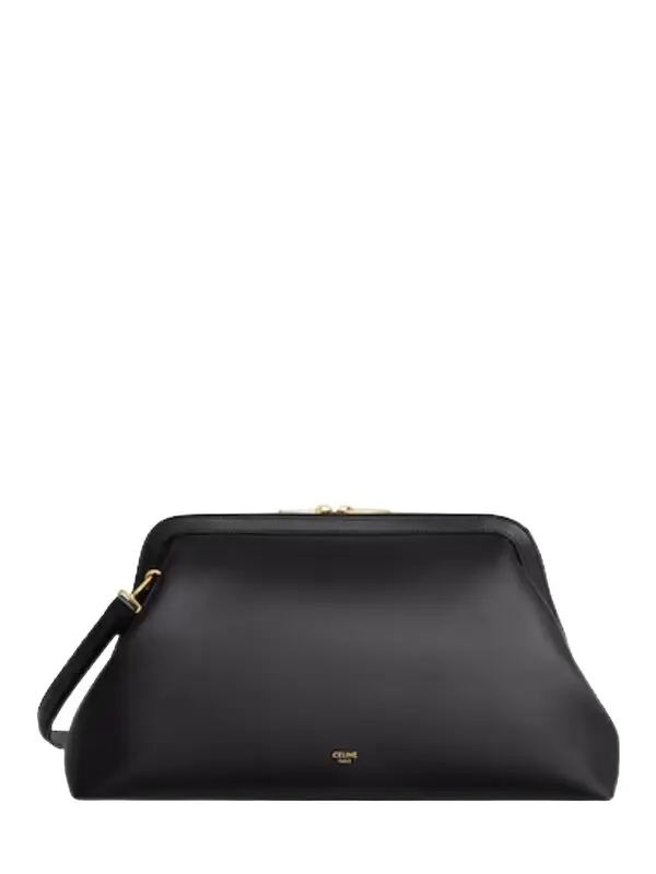 Celine Doctor's Pouch In Supple Natural Calfskin - Black