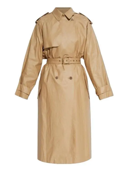 Isabel Marant Étoile Double-breasted Belted Trench Coat - Nude