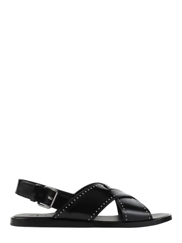 Church's Crossover Strapped Oksana Met Sandals - Black