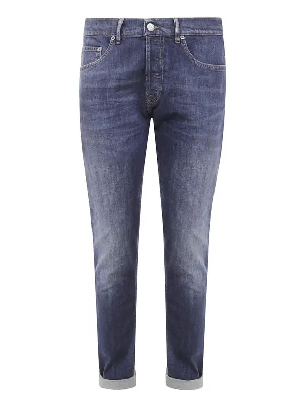 DONDUP Icon Regular Fit Jeans - Blue