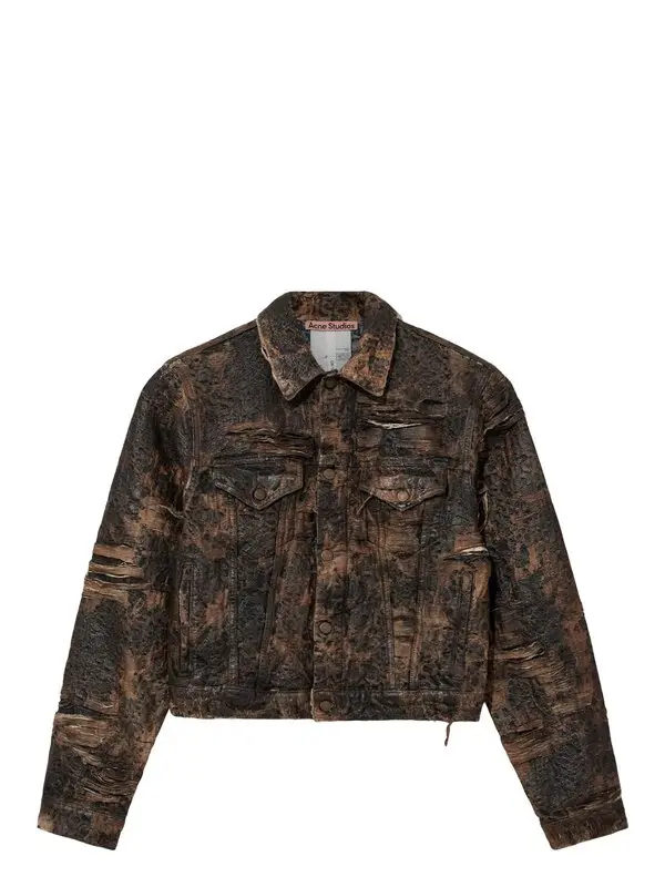 Acne Studios Long Sleeve Casual Jacket - Brown