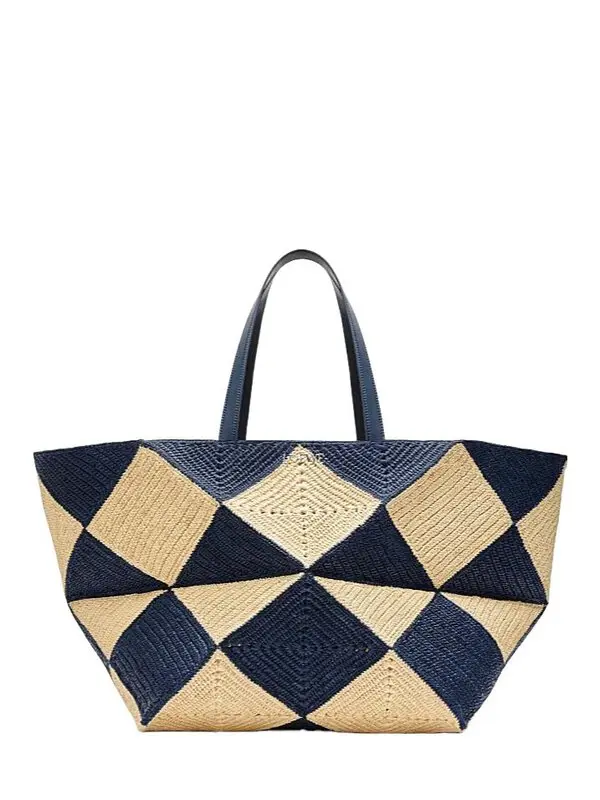 Loewe Xxl Puzzle Fold Tote Bag - Nude