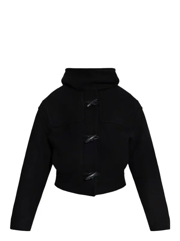 Jacquemus The Cabana Duffle Coat - Black