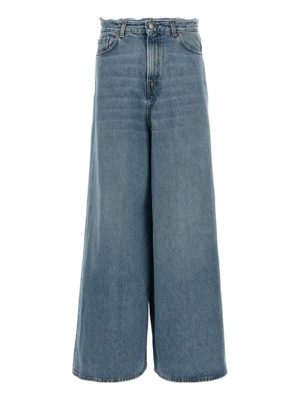HAIKURE Big Bethany Wide-leg Jeans - Blue