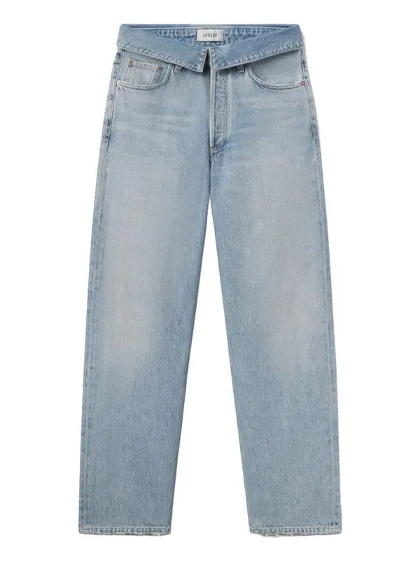 AGOLDE Echo Straight-leg Jeans - Syllable