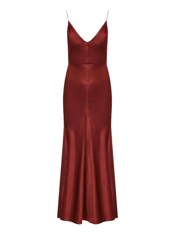 Gabriela Hearst Brigita Dress - Ochre