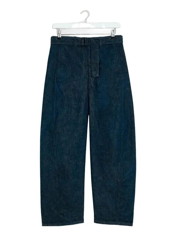 LEMAIRE Belted Jeans - Denim Indigo