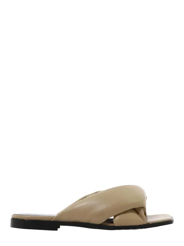Pinko Padded Open-toe Sandals - Brown