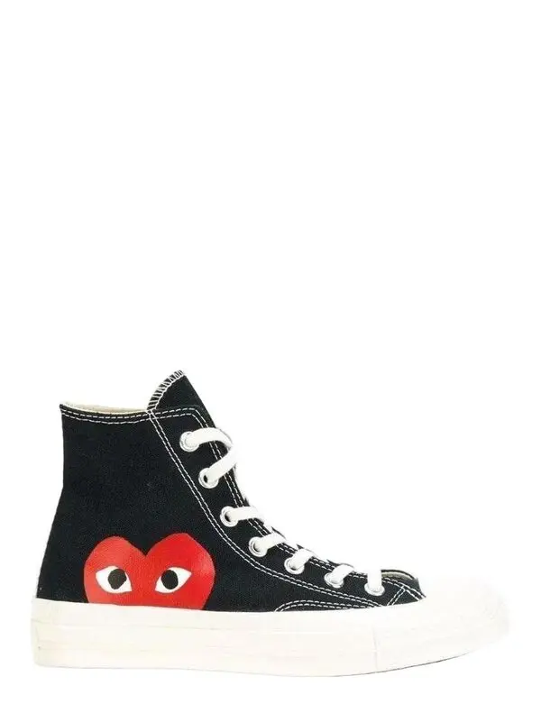 Play Comme Des Garcon High-top Sneakers - Black