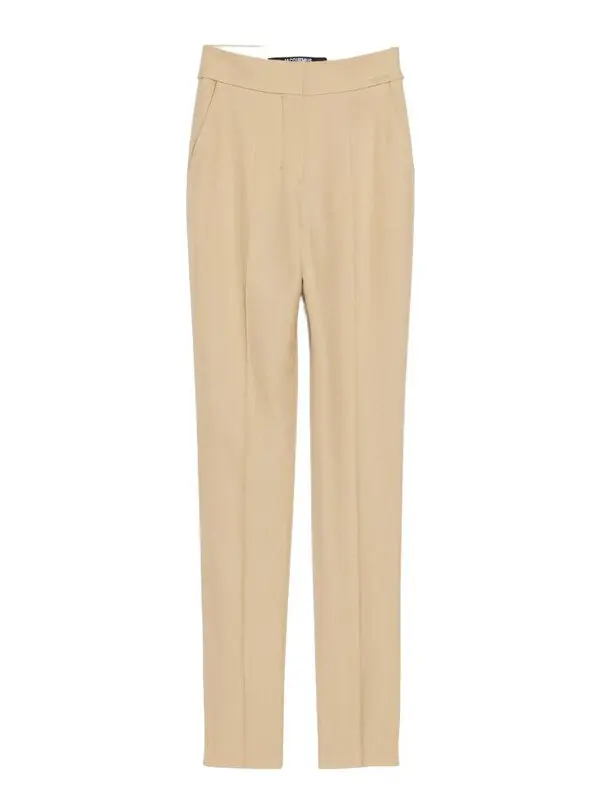 Jacquemus Le Pantalon Tibau Slit Pants - Nude