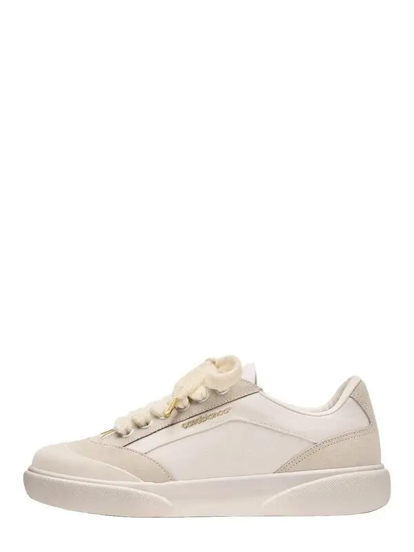 Casablanca Lace-up Sneakers - White