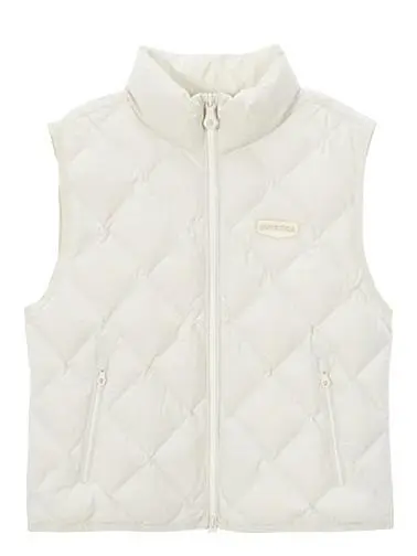 Duvetica Sleeveless Down Vest - Cream