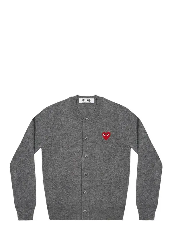 Play Comme Des Garcon Cardigan - Grey
