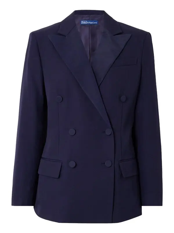 Polo Ralph Lauren Double-breasted Blazer - Navy
