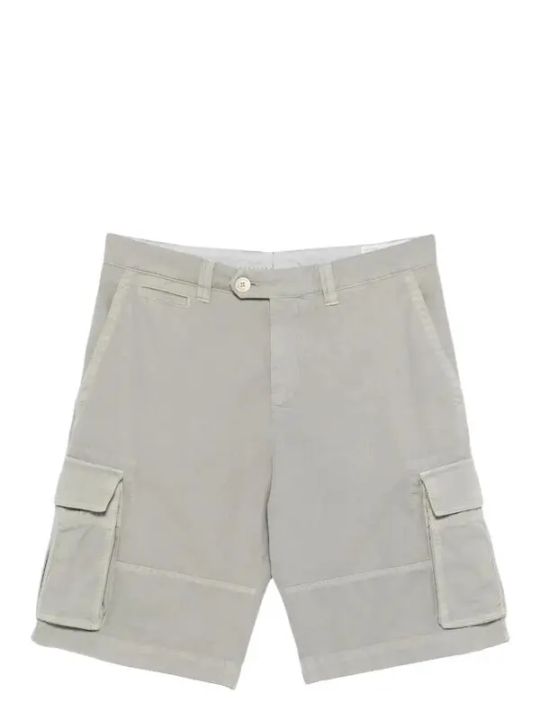 Brunello Cucinelli Knee-length Cargo Shorts - Kaky
