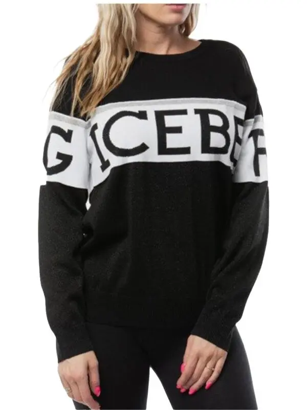 Iceberg Pullover Sweater - Black