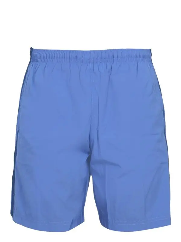 Alexander McQueen Side Logo Band Swim Shorts - Blue