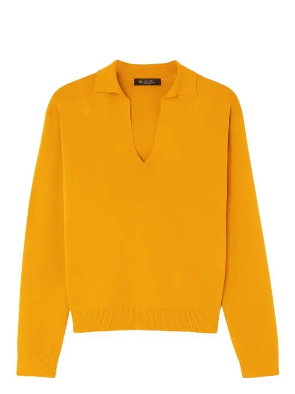 Loro Piana Siena Polo Shirt - Saffron Tea