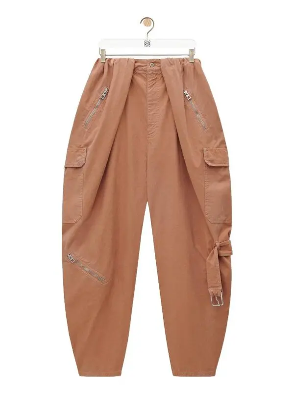 Loewe Balloon Cargo Trousers - Clay