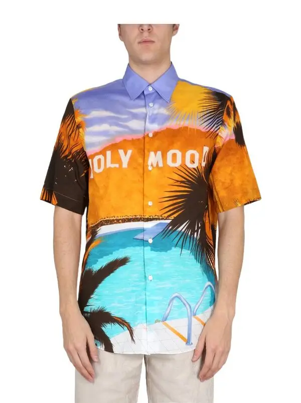 Etro Short-sleeved Buttoned Shirt - Multicolor