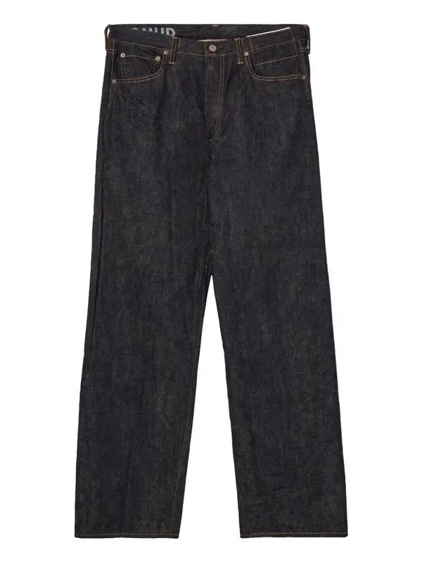 Visvim Waistband Denim Trousers - Black