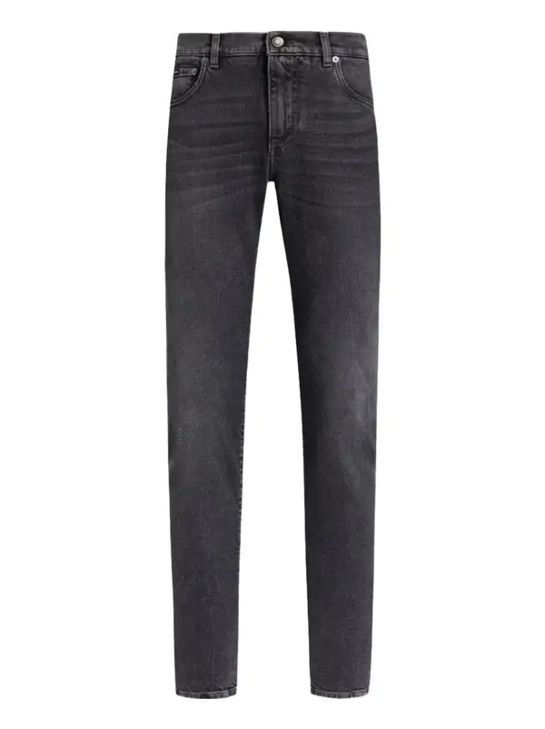 Dolce & Gabbana Slim Fit Jeans - Black