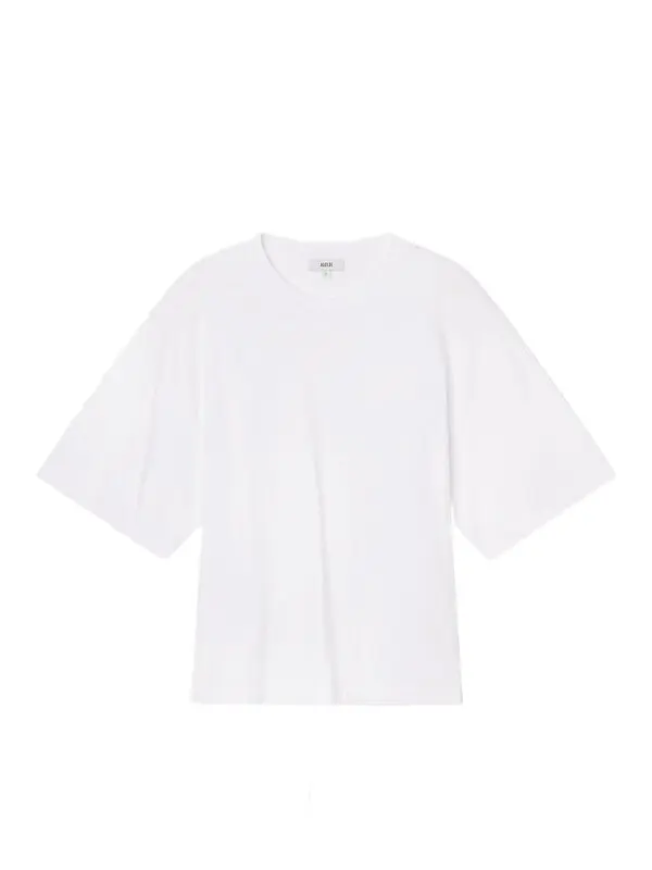 AGOLDE Lace-up Back T-shirt - White