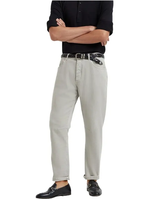 Brunello Cucinelli Five-pocket Casual Pants - Khaki