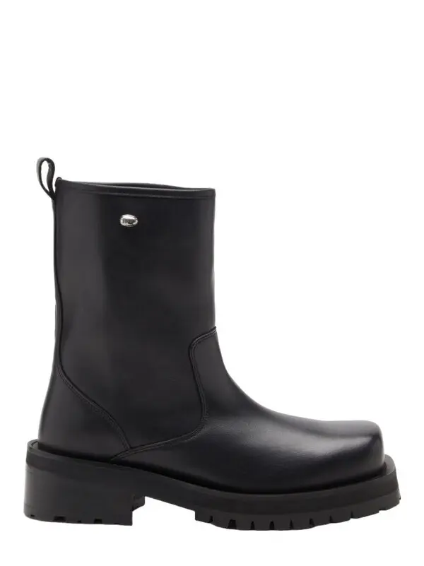 DIESEL® D-texan Square-toe Boots - Black